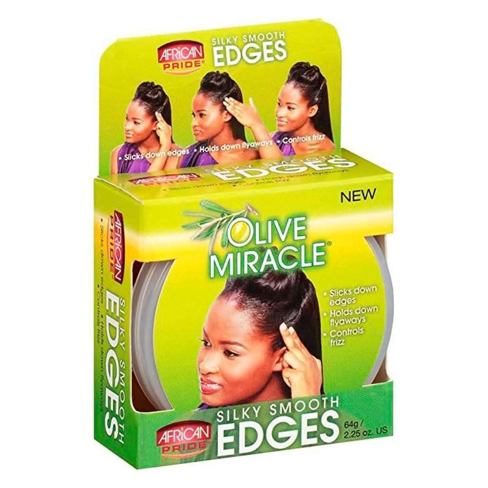 African Pride Olive Smooth Edges Control Gel – Aladin Beauty
